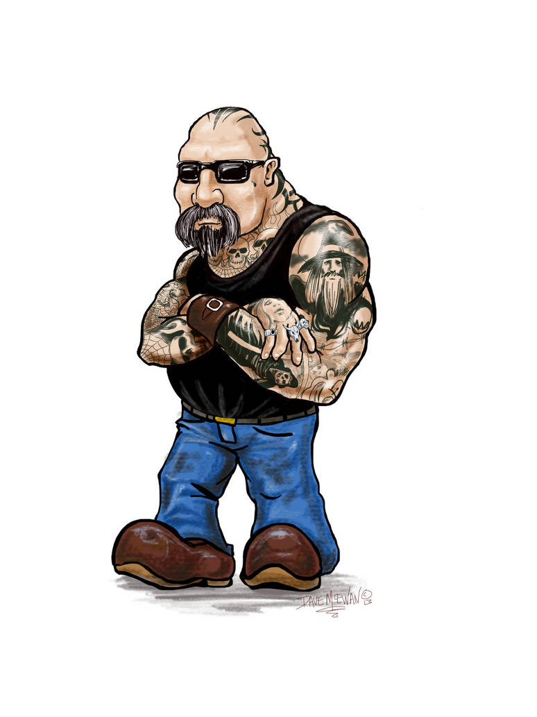 Biker Dude By DaveMcEwanArt On DeviantArt biker-dude-by-davemcewanart-on-deviantart