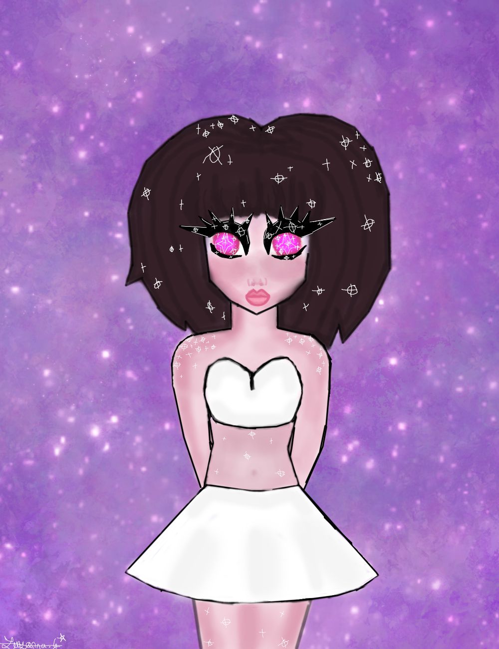 Space Girl Oc By Zuziayagami On Deviantart