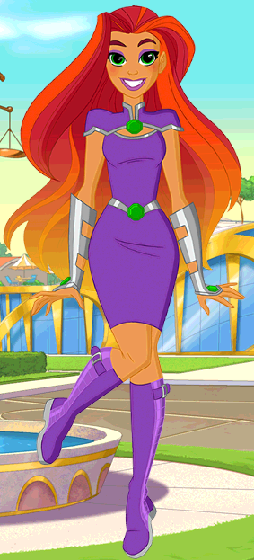 Dc Superhero Girls Starfire By Glittertiara On Deviantart