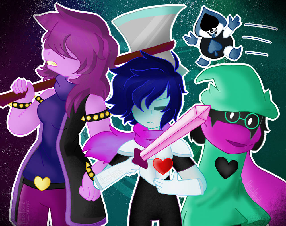 Deltarune Fun Gang By Neolavic On Deviantart