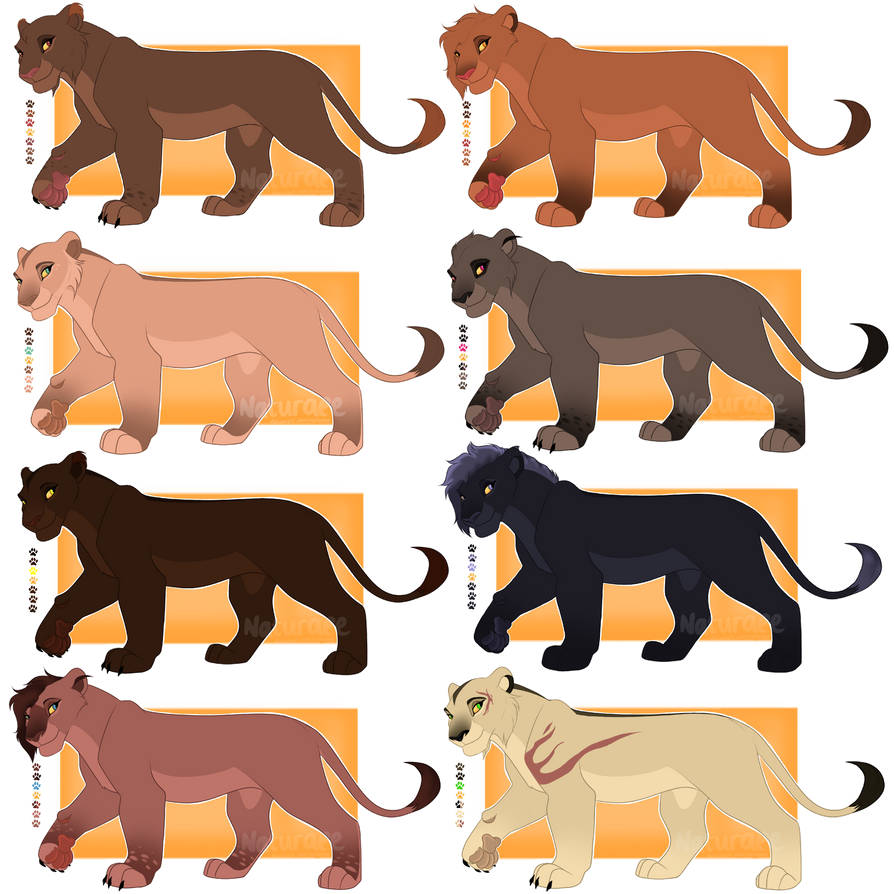 Lioness Adoptables :OPEN: by naturaee on DeviantArt Lioness Adoptables :OPEN: by naturaee on DeviantArt