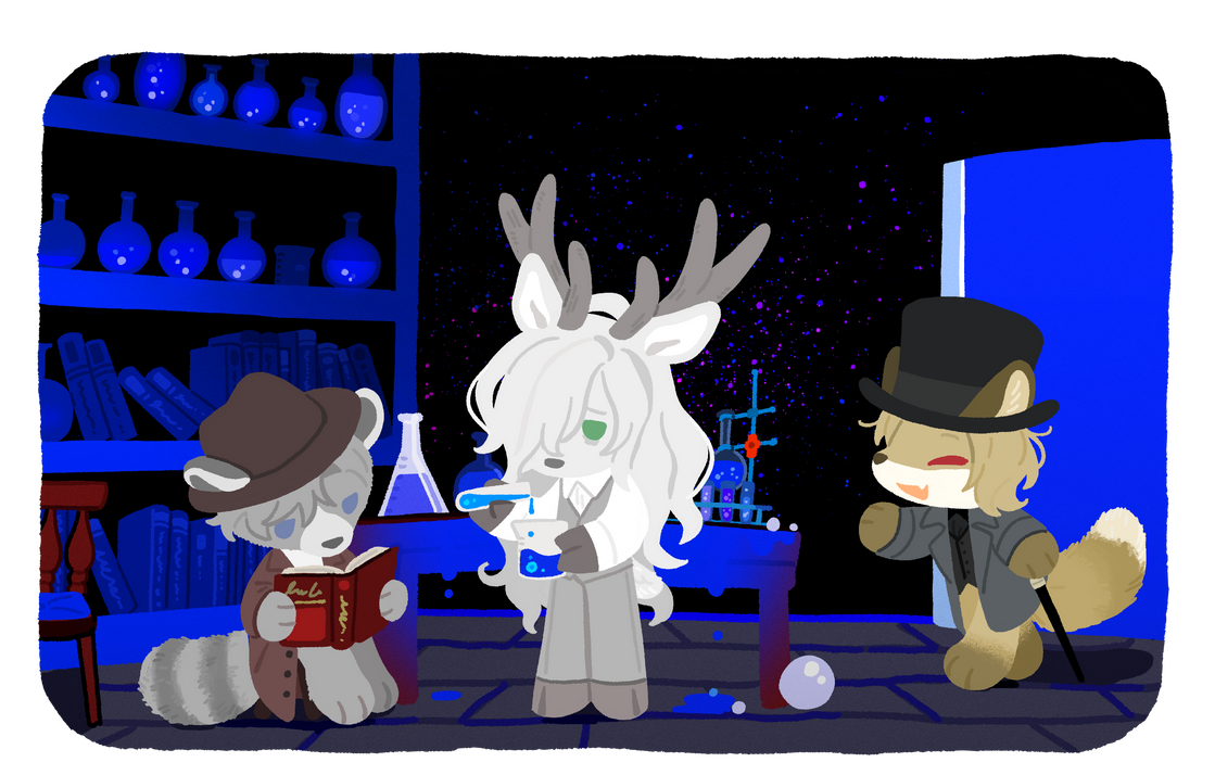 Commission Chibi Furry 03 By Smoandmomo On Deviantart