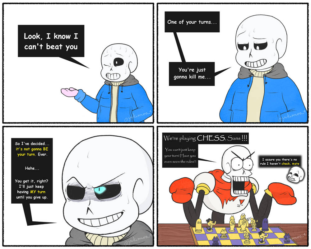 My Turn Undertale By Yukimura 4 On Deviantart