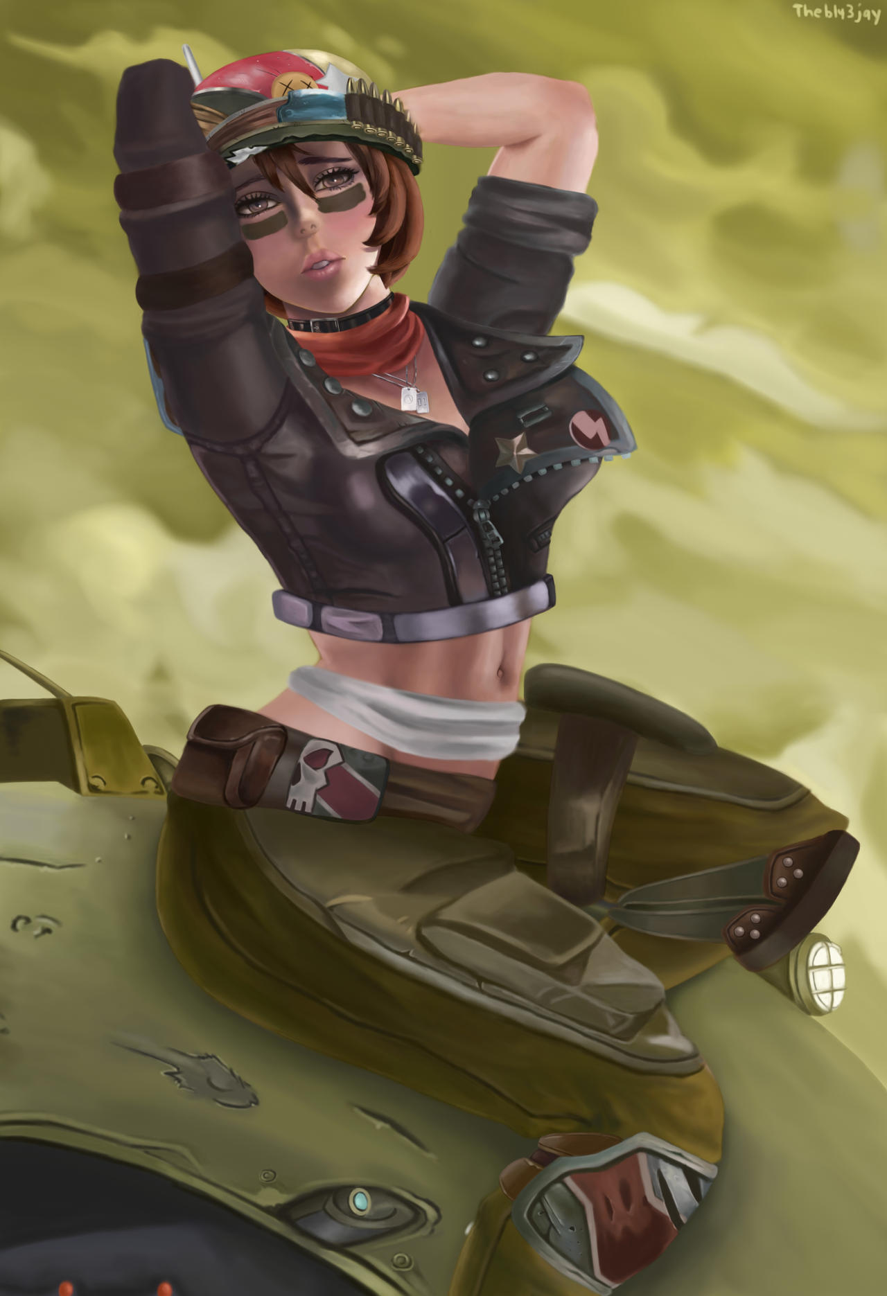 Borderlands 3 Moze Fan Art By Theblu3jay On Deviantart