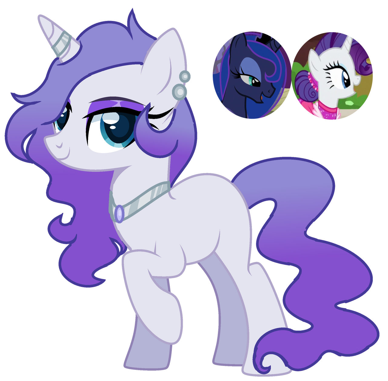 Mlp Rarity X Luna Adoptable Closed By Princess Kitsune Tsu On Deviantart