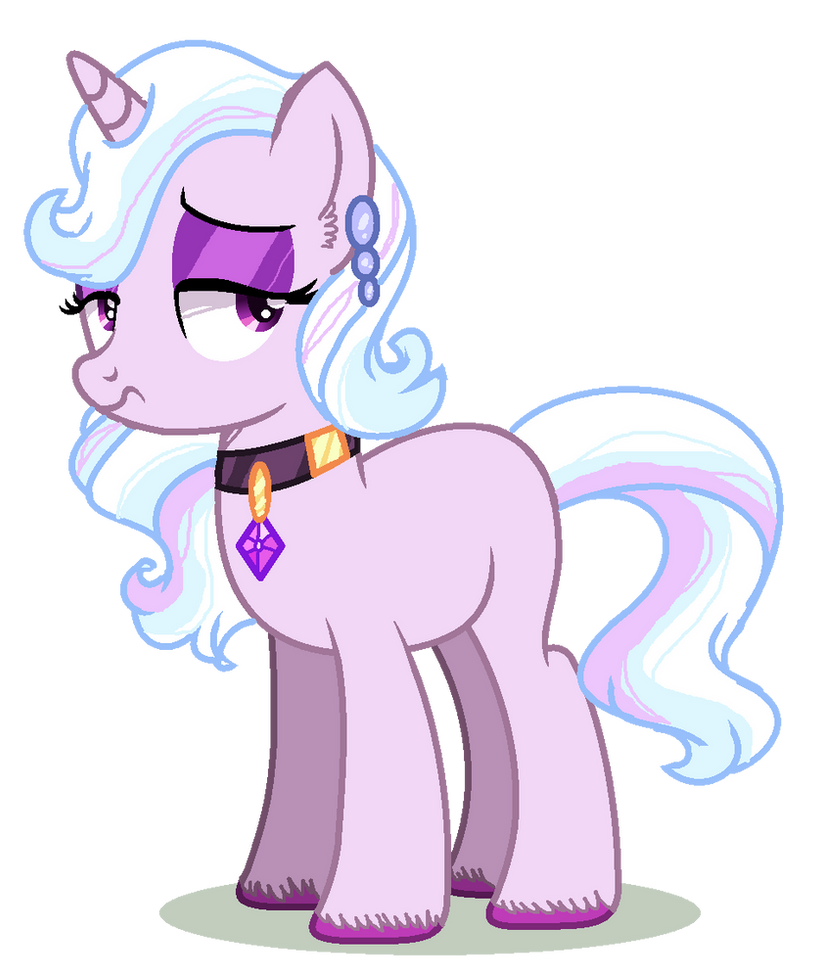 Ship Grid Vinyl Scratch X Queen Opaline By Princess Kitsune Tsu On
