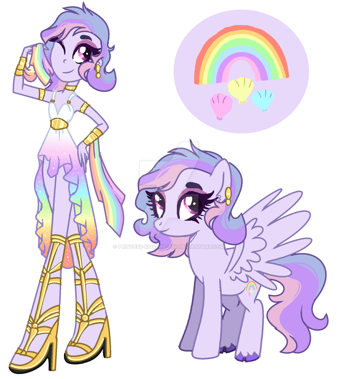 Queen Novo X Rainbow Dash Adoptable Closed By Princess Kitsune Tsu On Deviantart