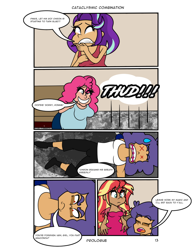Cataclysmic Combination Prologue Page 13 By Darkmanspectre On