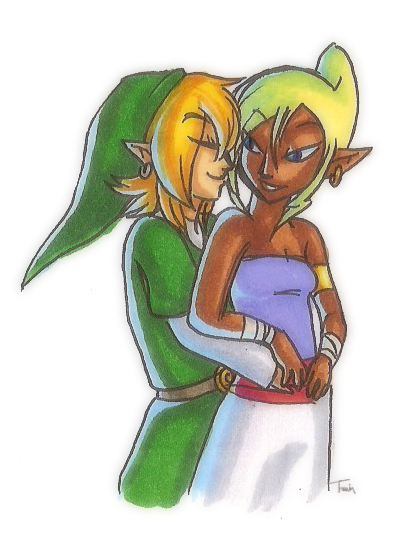 Link And Tetra You And Me By Beagletsuin On Deviantart
