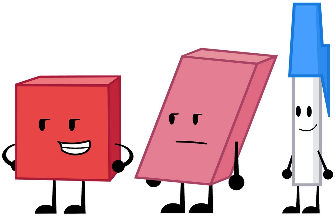 Blocky Eraser And Pen Are Here By Thisisgavinahhhhhh On Deviantart