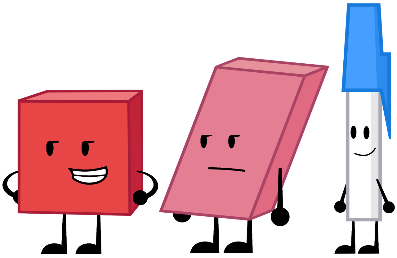 Blocky Eraser And Pen Are Here By Thisisgavinahhhhhh On Deviantart