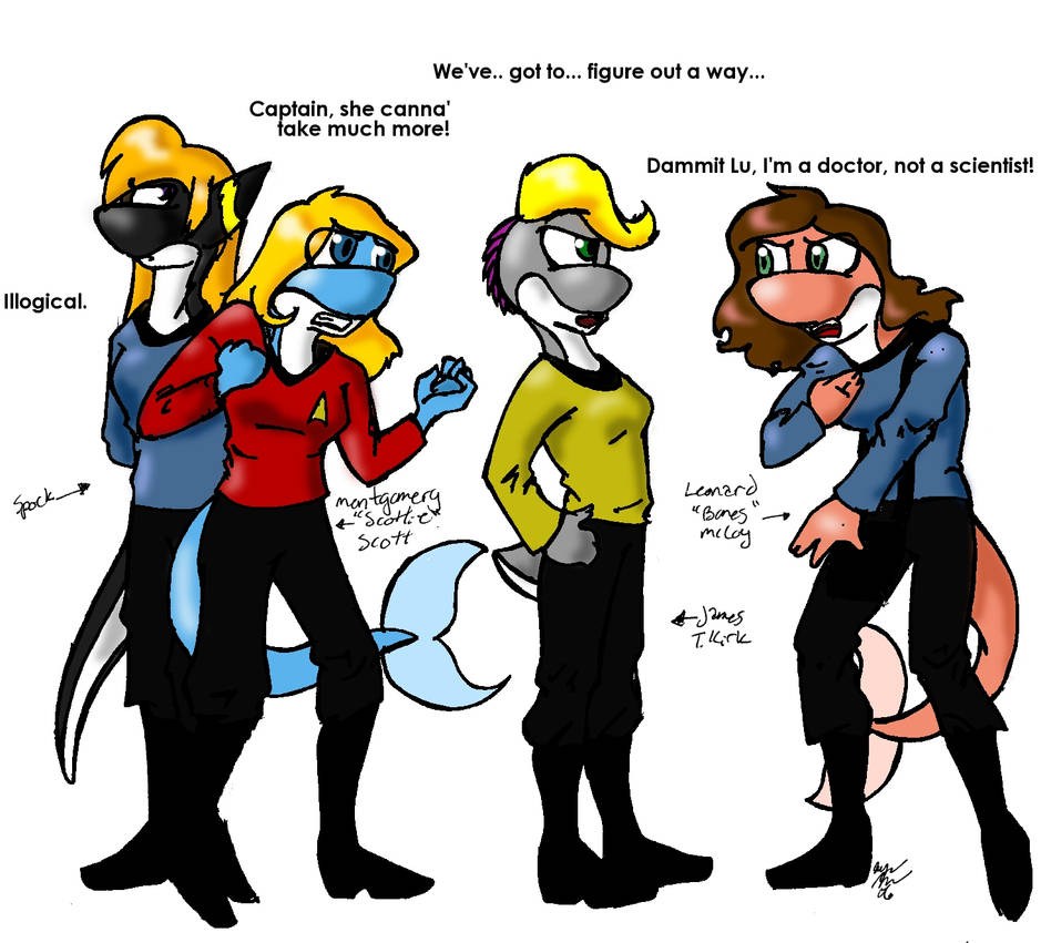 Worst ST crossover EVER by BakumatsuSlayer on DeviantArt