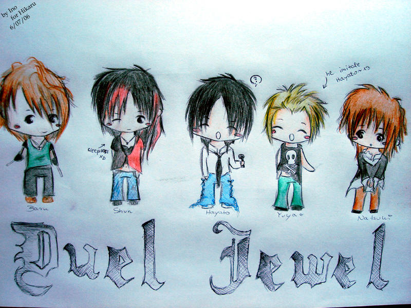 ++ Duel Jewel: Chibis ++ by mero-cian on DeviantArt