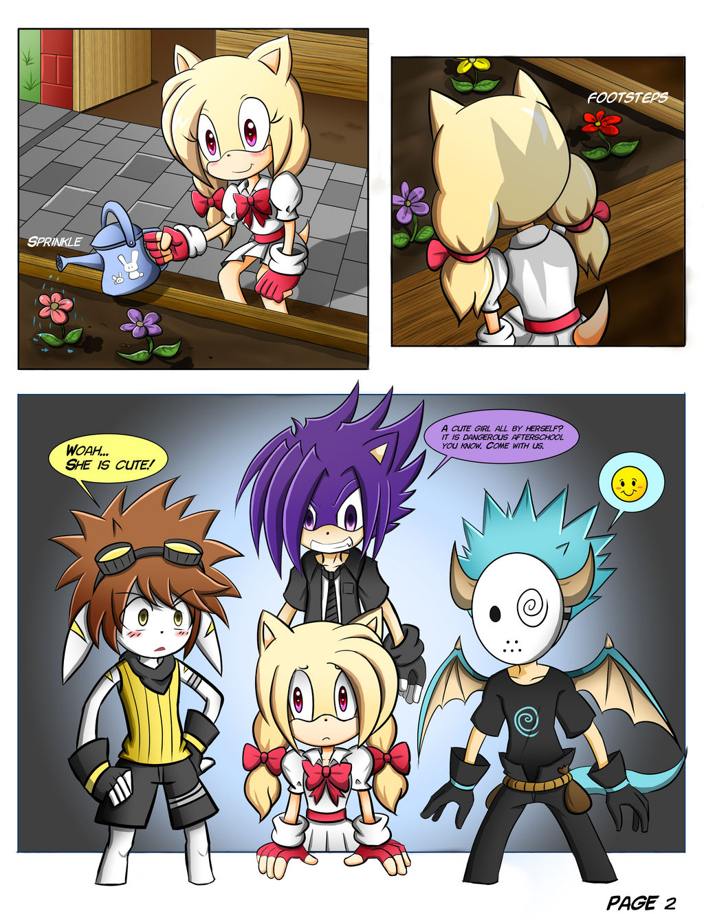 Magical Demon Girl Comic Chapter 1 Pg 2 By Pixitales On Deviantart
