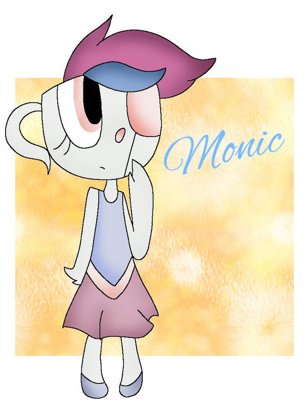 Monic Cuphead Oc By Fennekin Gumball On Deviantart