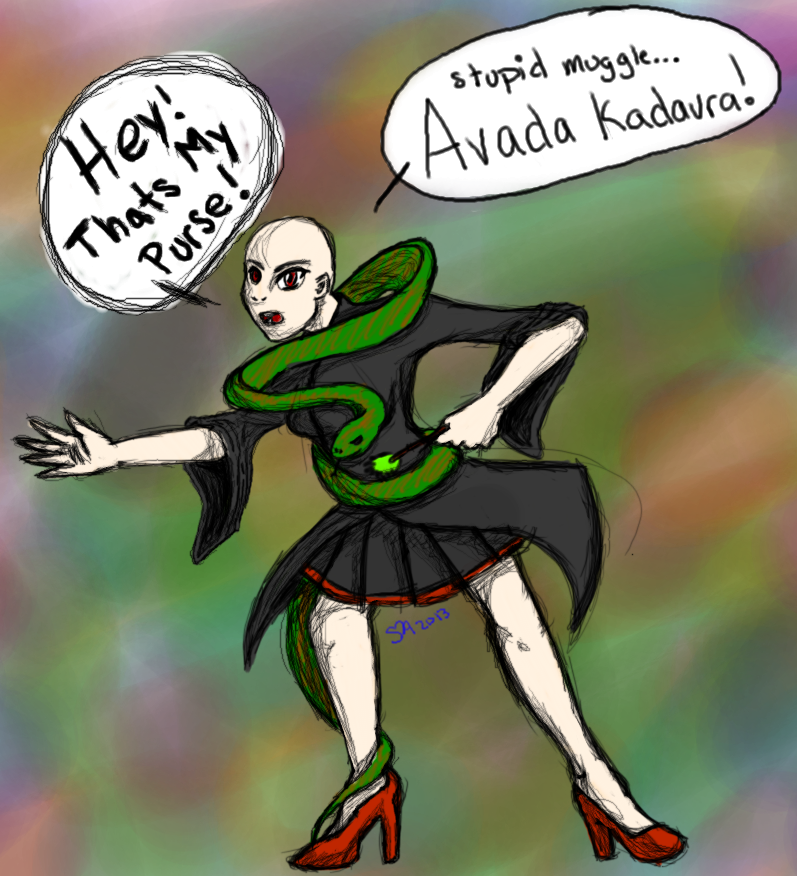 Lady Voldemort By Hottieyoko On Deviantart