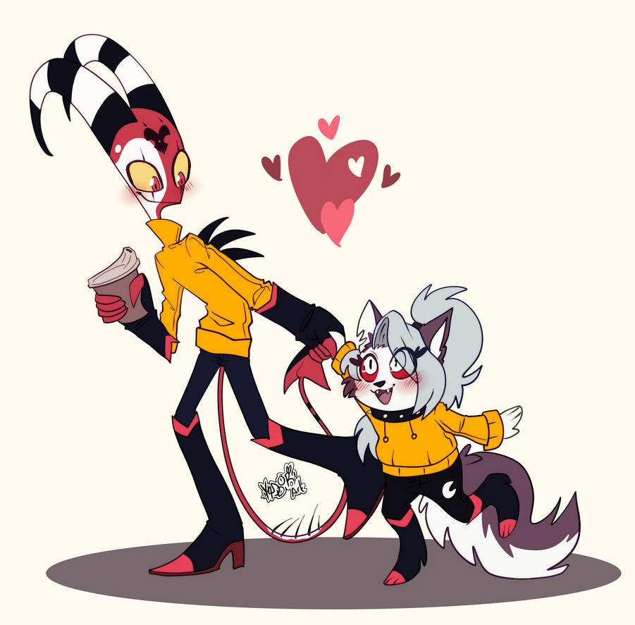 Blitzo And Loona By Yaddoriart On Deviantart