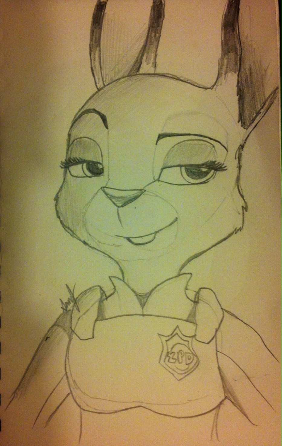 Lt Judy Hopps By Artfrog75 On Deviantart