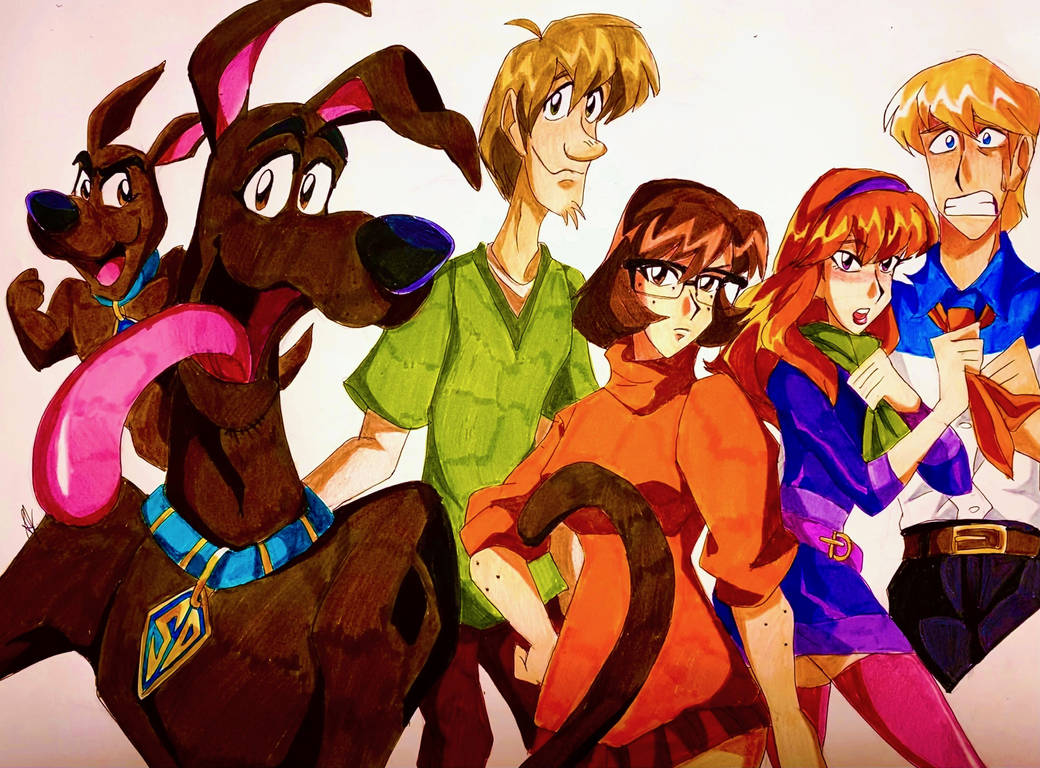 Scooby Doo And The Mystery Gang By Artfrog75 On Deviantart
