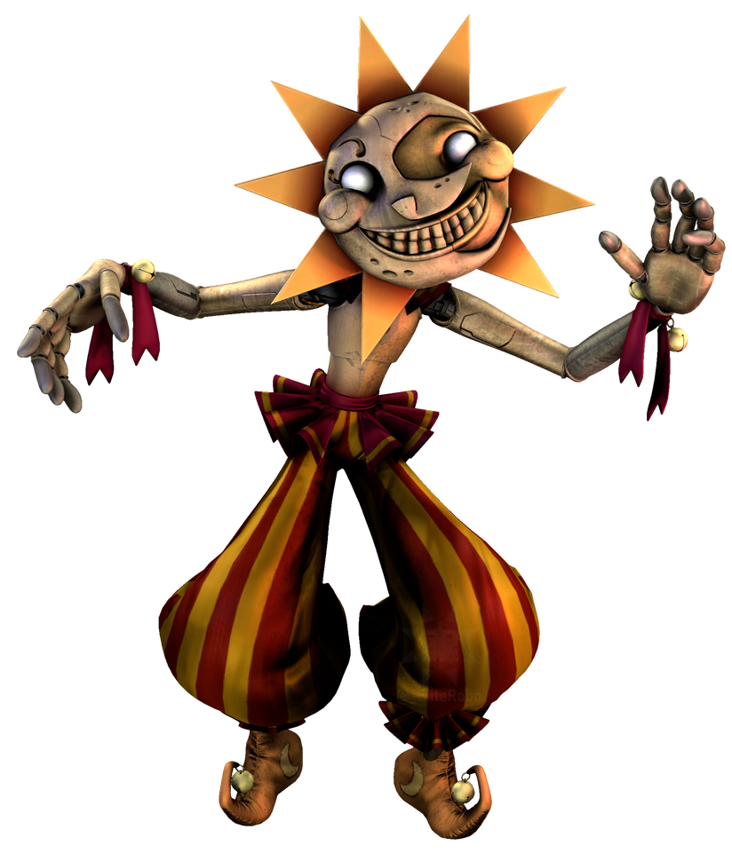 Fnaf Sfm Daycare Attendant Sun Fullbody Render By Eliterobo On Deviantart