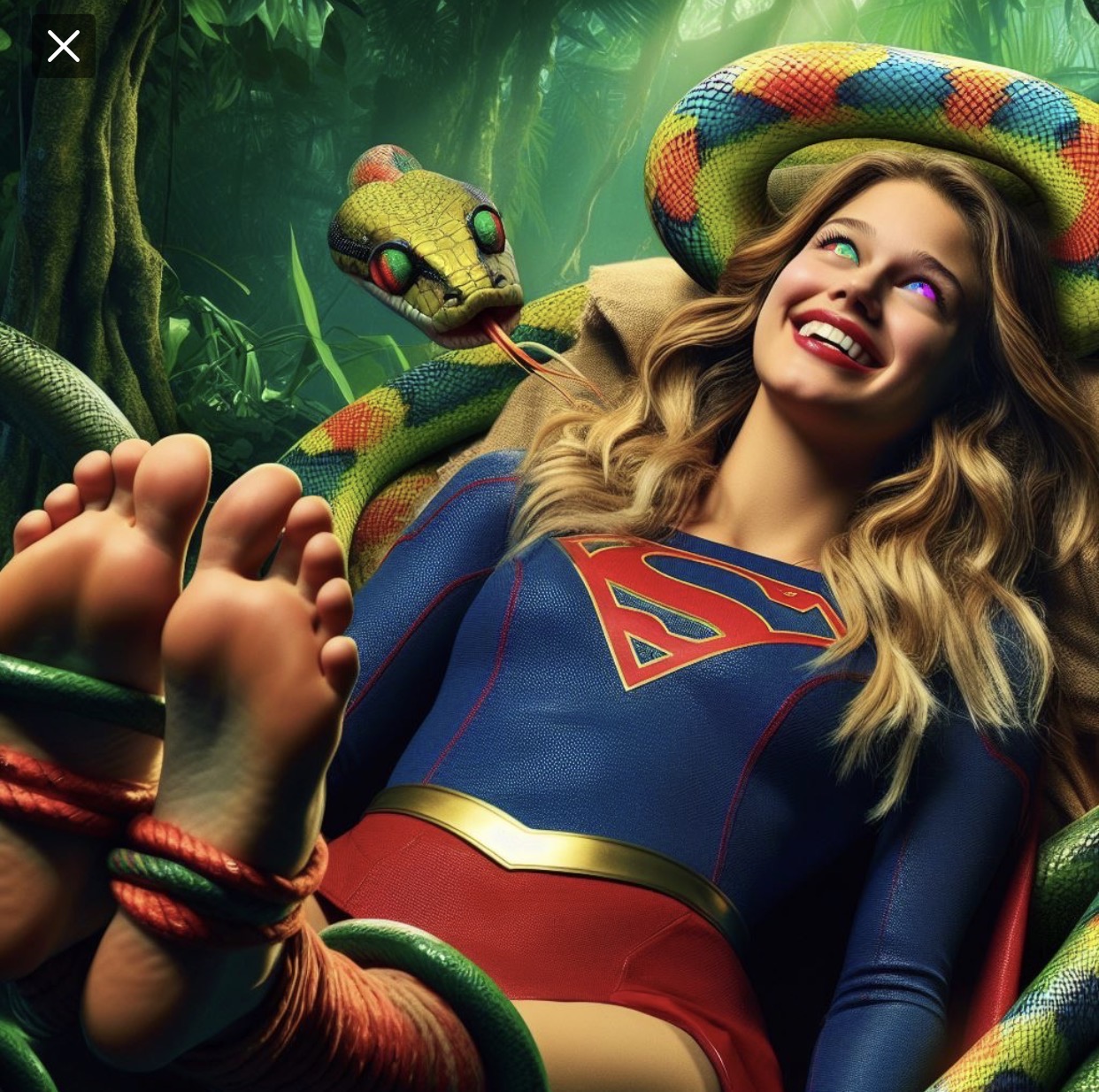 Supergirl hypnotized and tickled compilation 1 by Timb3rwolf444 on ... Supergirl hypnotized and tickled compilation 1 by Timb3rwolf444 on ...