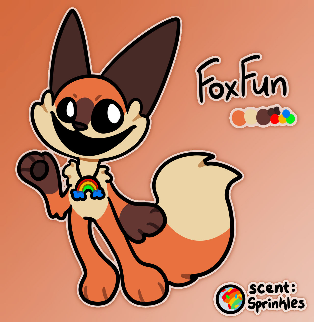 Smiling Critters OC - FoxFun by Flareondud on DeviantArt Smiling Critters OC - FoxFun by Flareondud on DeviantArt