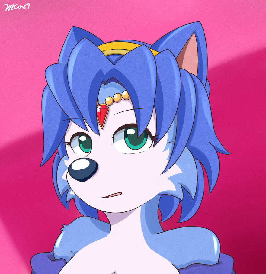 Star Fox Krystal By Trc001 On Deviantart
