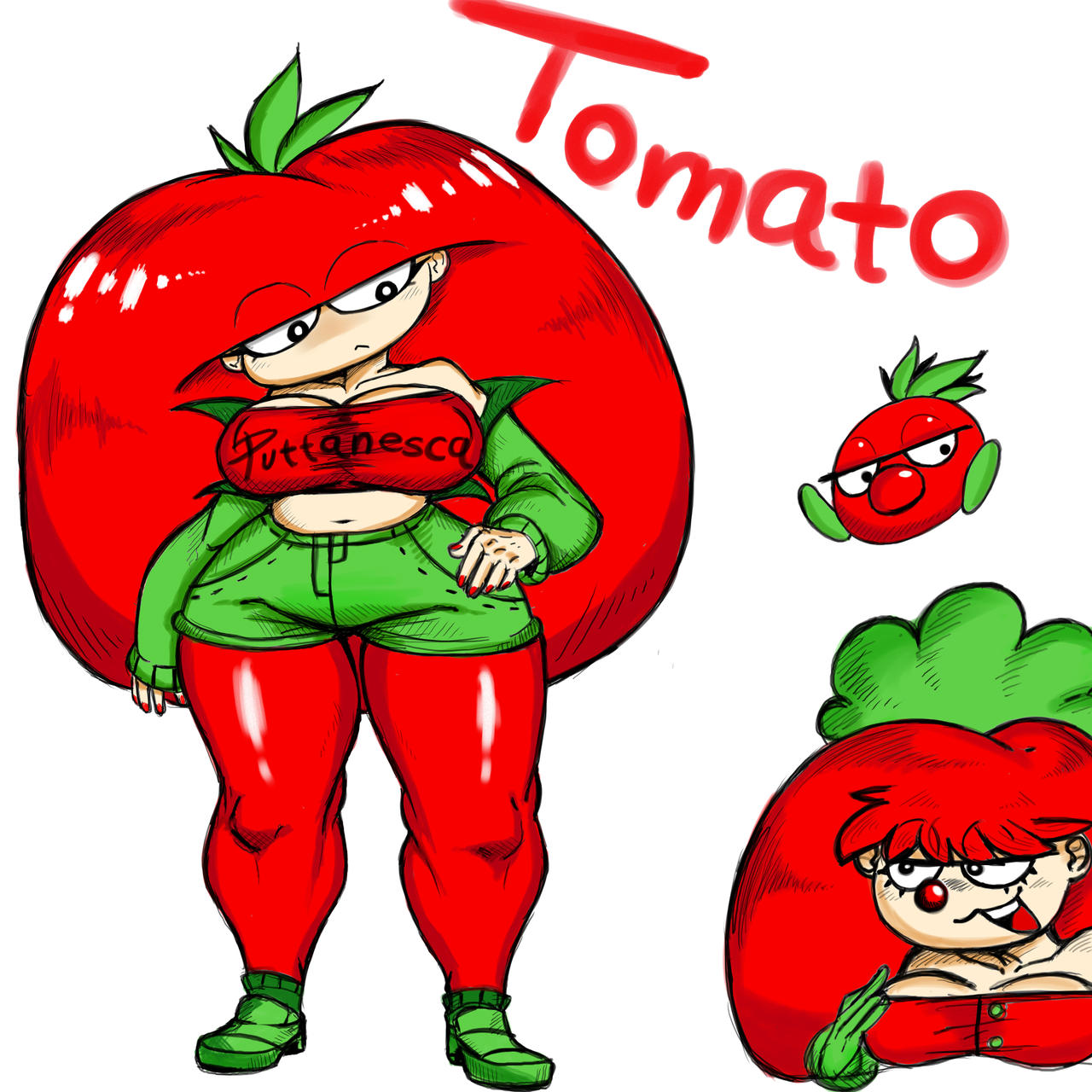 Toppin Gal Tomato By Kaircorvus On Deviantart