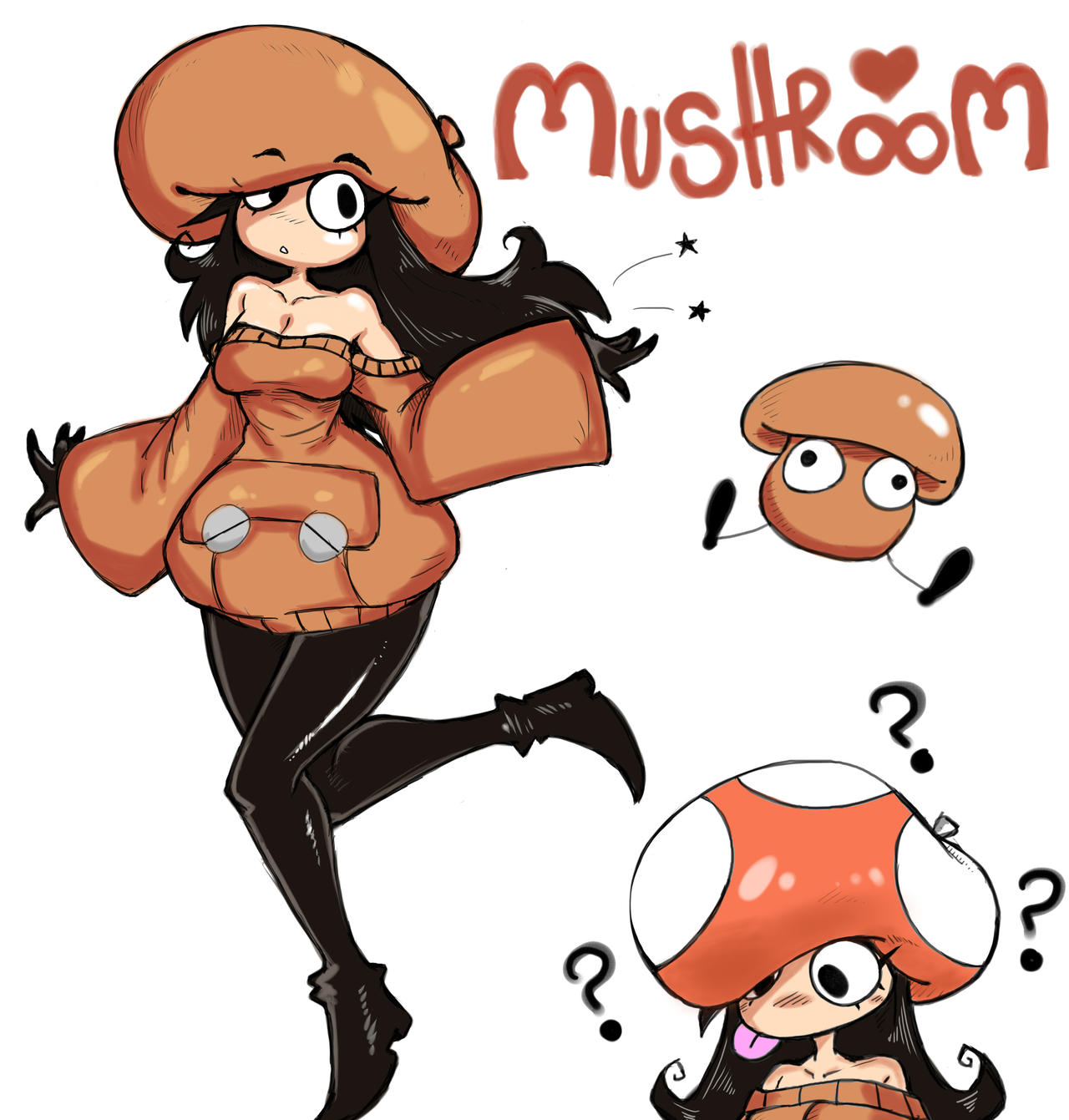 Toppin Gal Mushroom By Kaircorvus On Deviantart