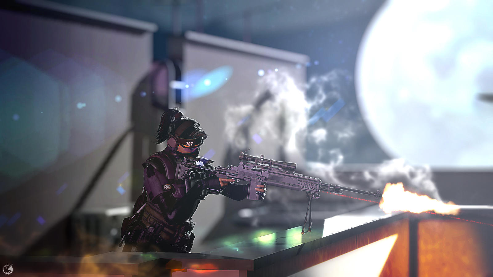 Rainbow Six Siege Dokkaebi By Drwolflow On Deviantart