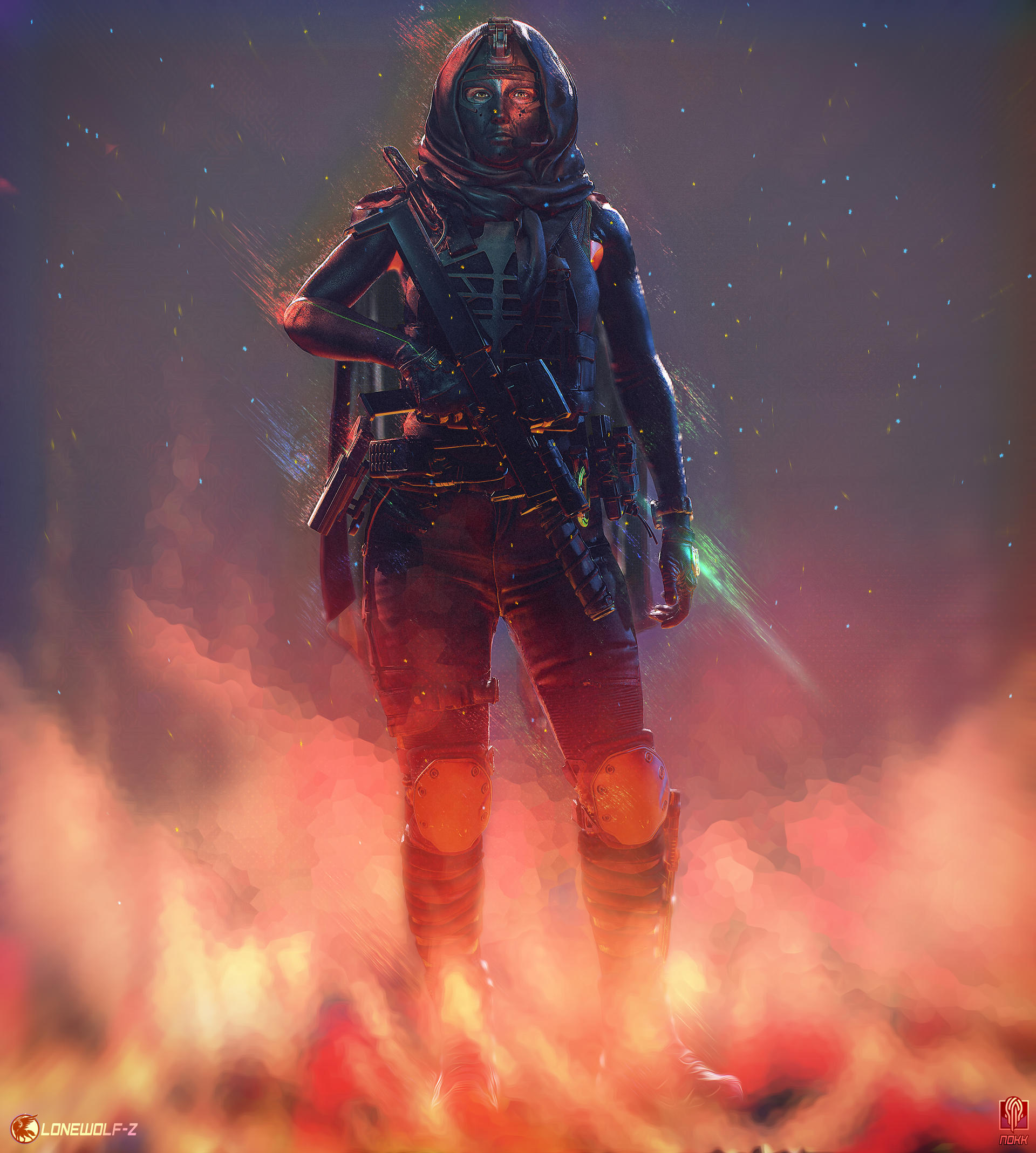 Rainbow Six Siege Nokk By Drwolflow On Deviantart