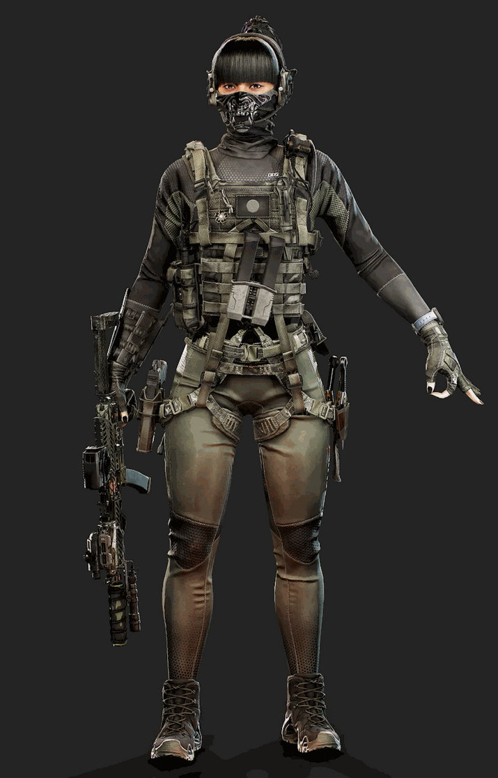 Rainbow Six Siege Azami Fan Made Skin By Drwolflow On Deviantart