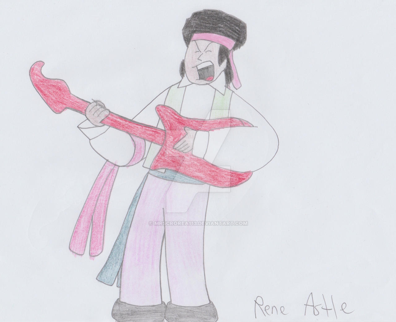 Jimi Hendrix By Mrscrorea113 On Deviantart