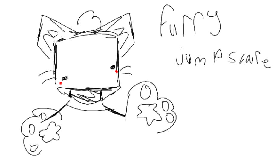 furry jumpscare by lilcatXD on DeviantArt furry jumpscare by lilcatXD on DeviantArt
