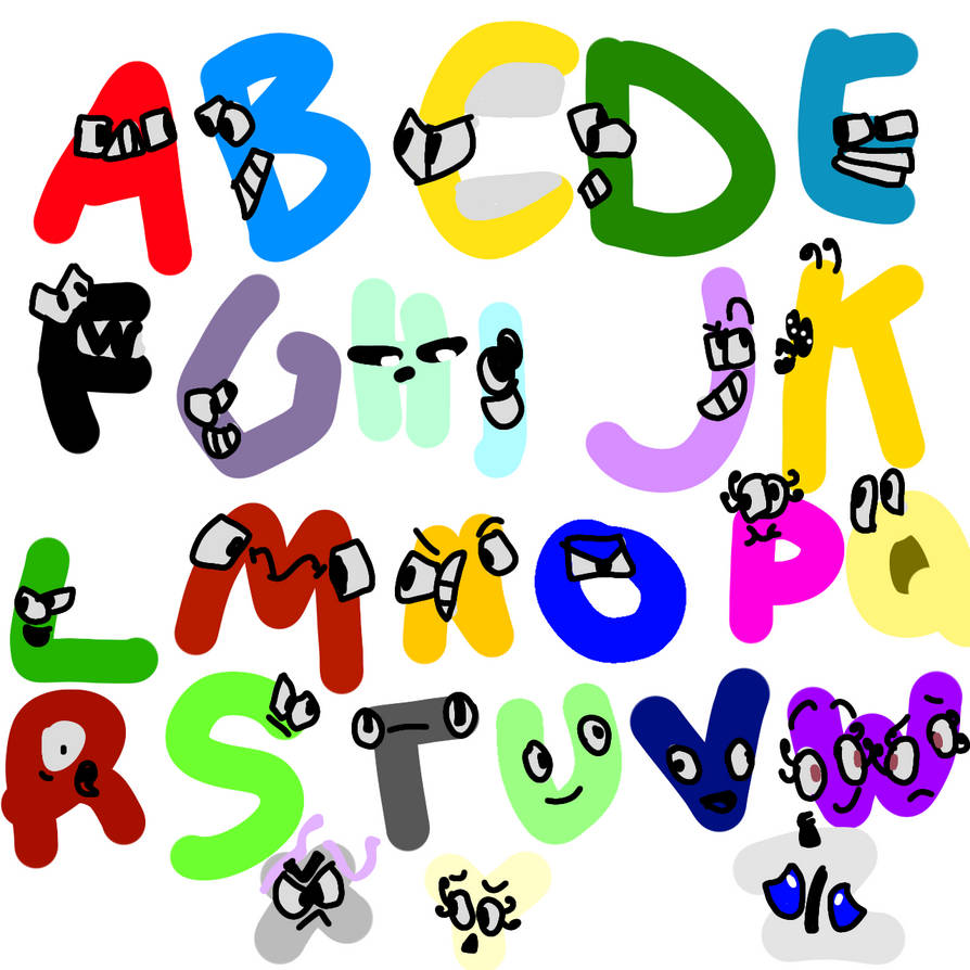 Alphabet lore art by Four444444444 on DeviantArt Alphabet lore art by Four444444444 on DeviantArt