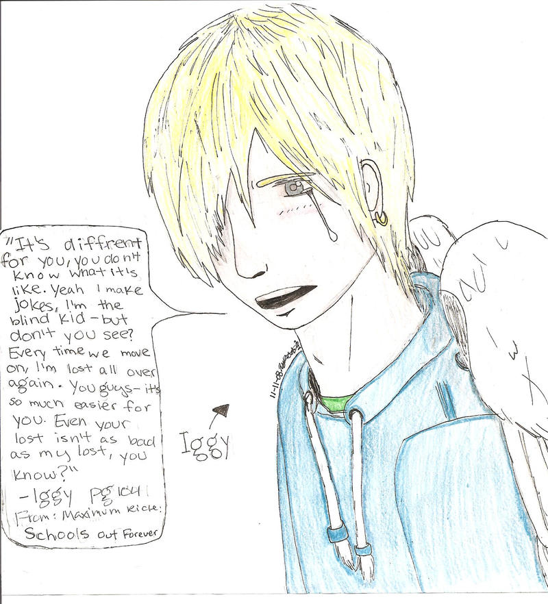 Iggy Maximum Ride By Itsgood2berandom On Deviantart