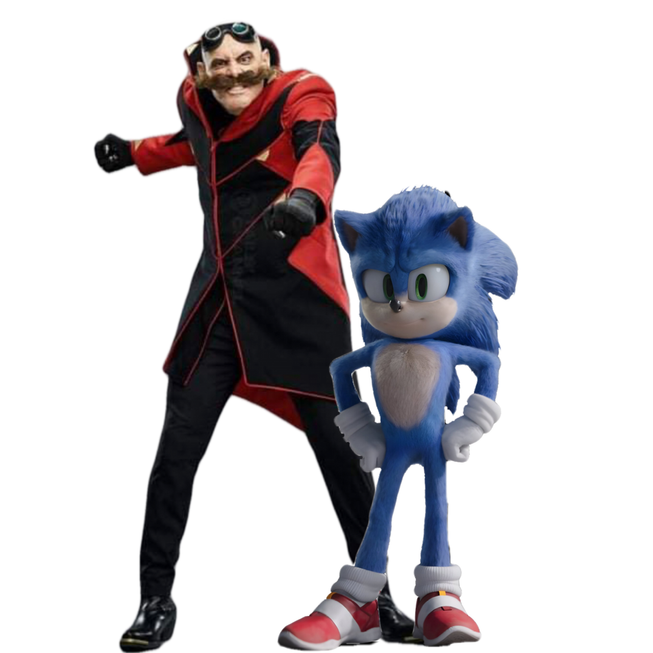 Sonic And Dr Robotnik Movie Versions Sonic 2 By Jalonct On Deviantart