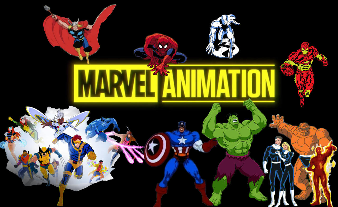 Marvel Animated Universe By Jalonct On Deviantart