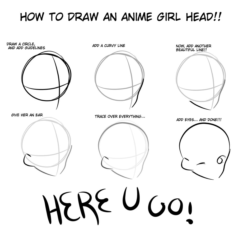 How To Draw An Anime Girl Head By MangaisFluffy On DeviantArt how-to-draw-an-anime-girl-head-by-mangaisfluffy-on-deviantart
