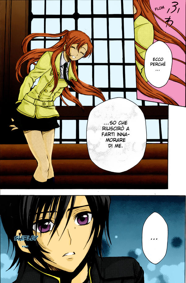 Code Geass Lelouch And Shirley By Ladymoki On Deviantart