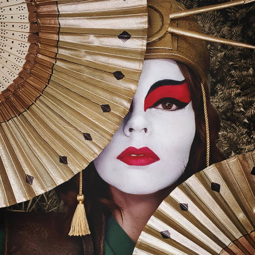Kyoshi Warrior Makeup By Shironuri Makeup On Deviantart