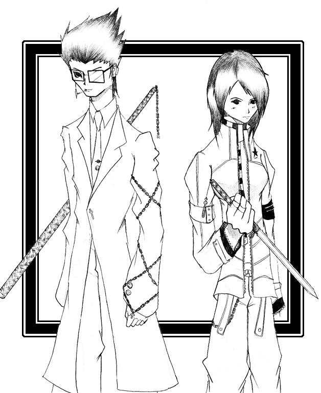 Delirium Trigger: The Calders by satoshikagemaro on DeviantArt