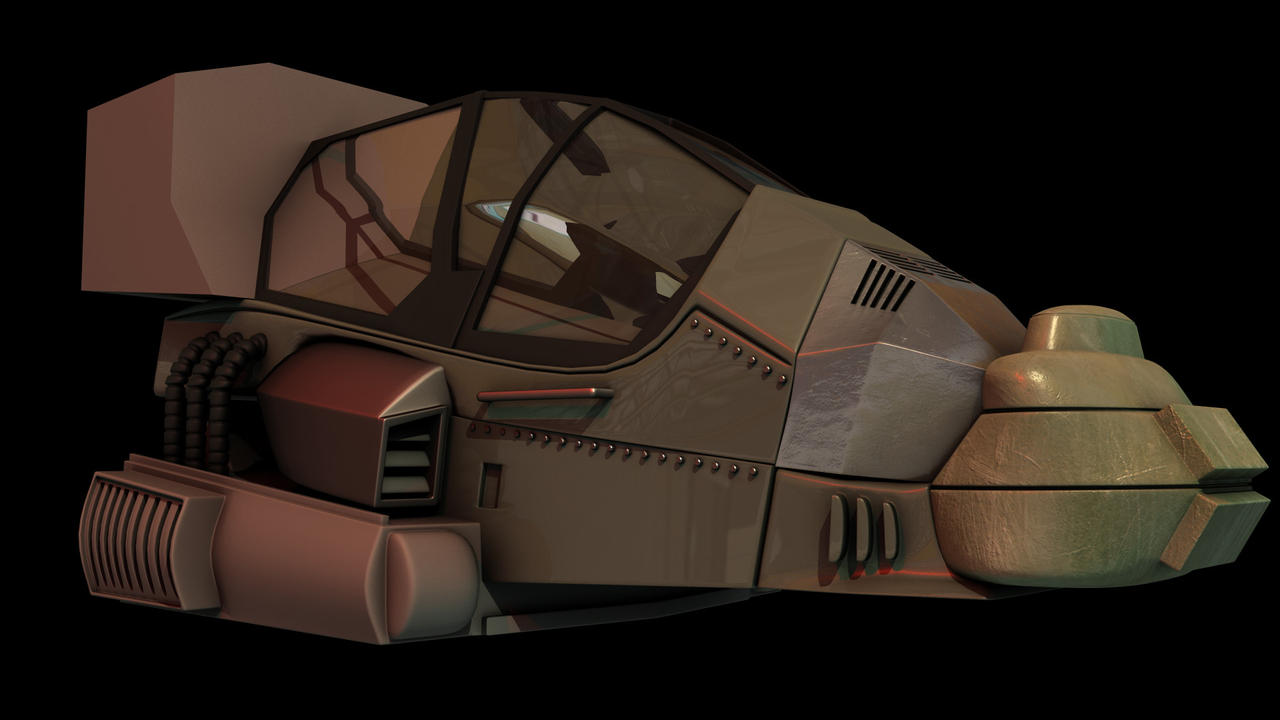 Mech Cockpit Exterior Test By Firesign333 On Deviantart