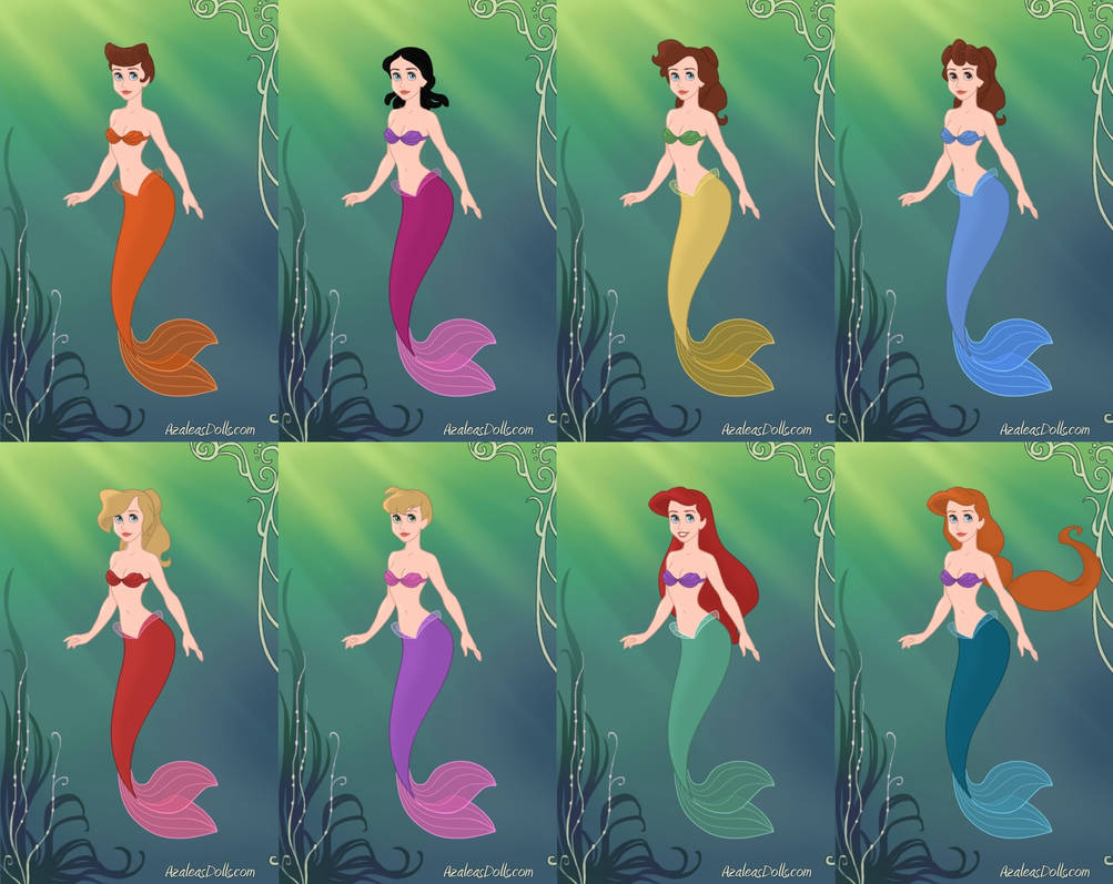Daughters Of Triton And Athena By Ik16 On Deviantart