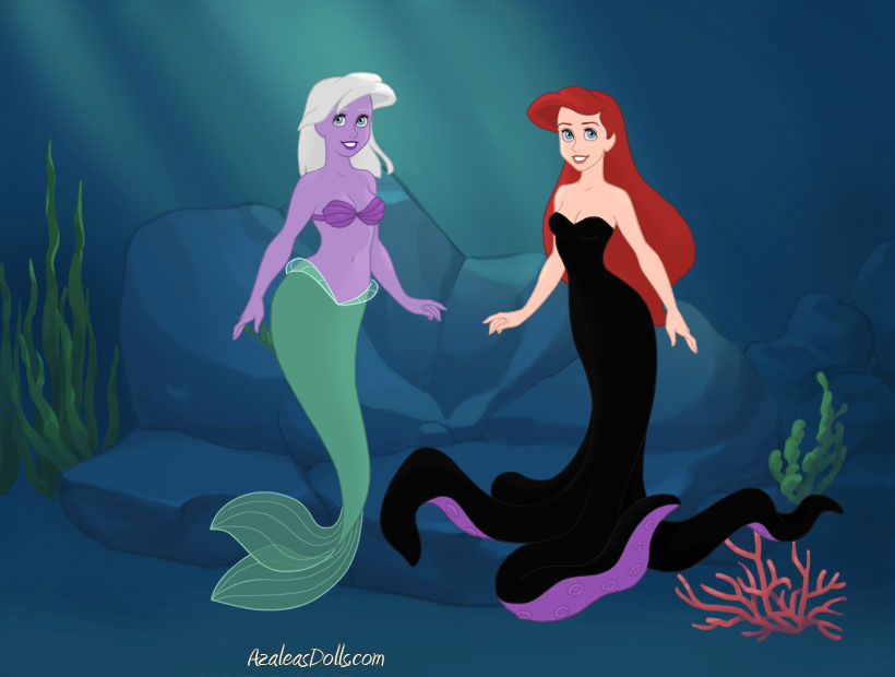 Ariel X Ursula Swap By Ik16 On Deviantart