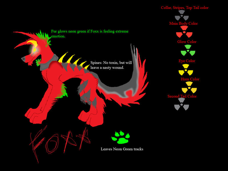 Krymson K. Foxx official ref. by ryoka26 on DeviantArt