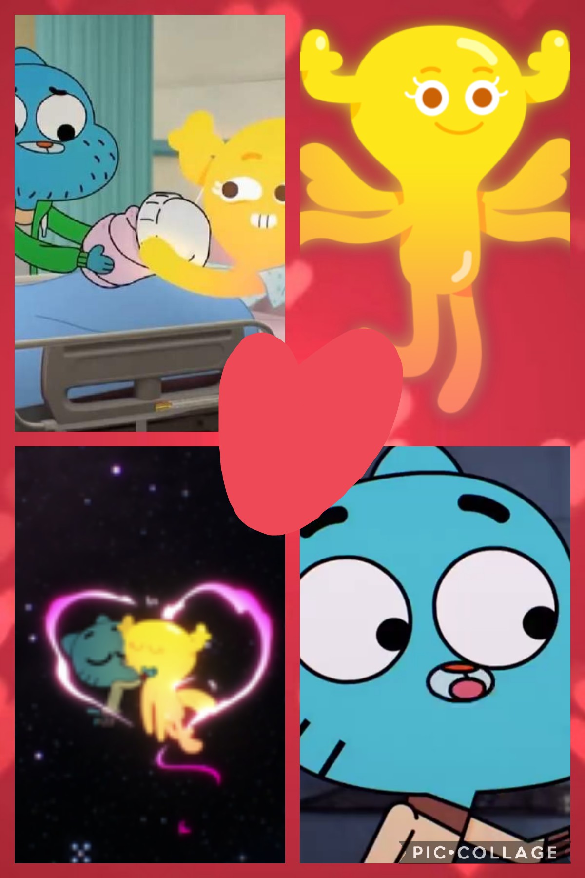 Gumball X Penny Collage By Xxbartthebunnyxx On Deviantart