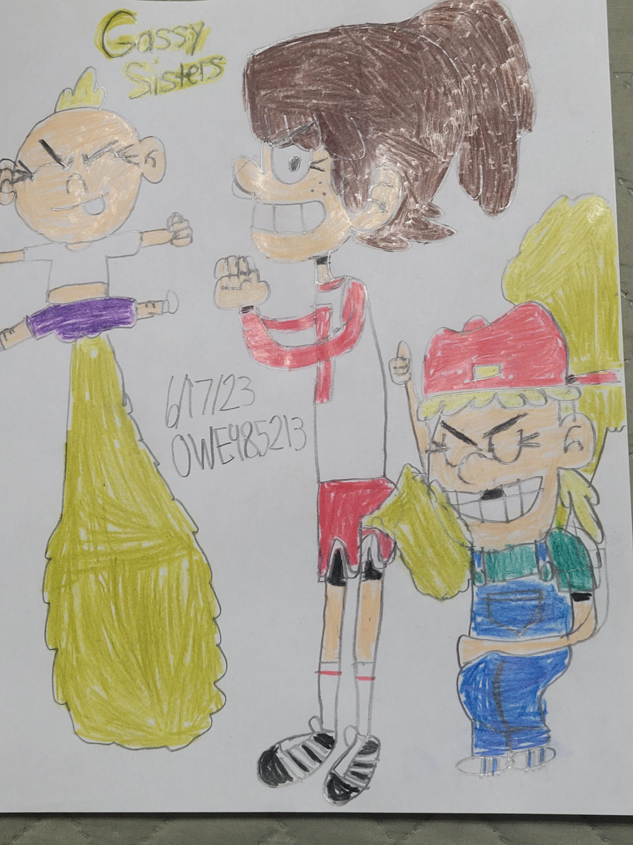 Lana Lynn Jr And Lily The Gassy Sisters By 0we485213 On Deviantart