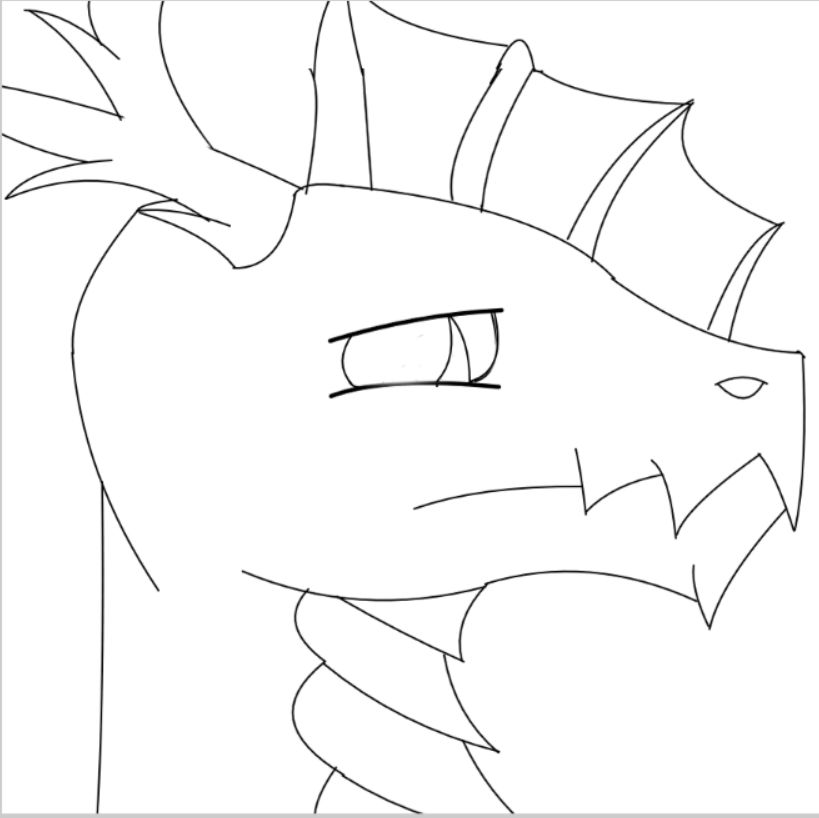 Collab Brass Dragon Lineart By Tiraserphina On Deviantart