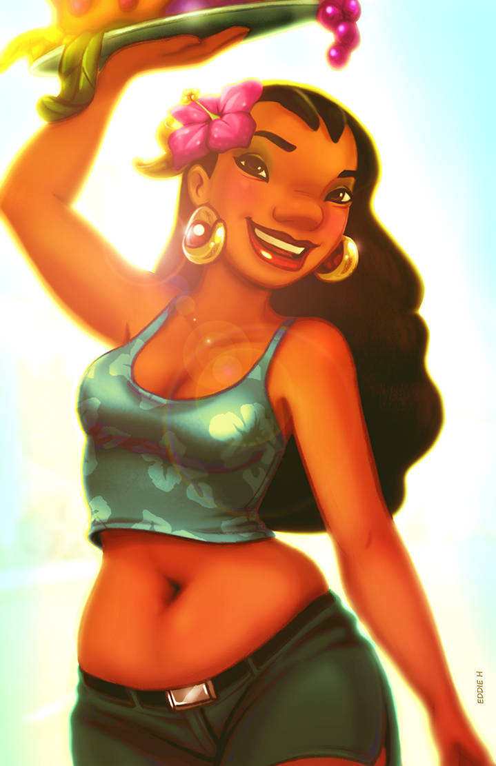 Sexy Nani Lilo And Stitch By Eddieholly On Deviantart